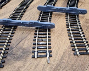 OO/HO Gauge Track Radius Template Guide and Spacer Set - Etsy UK