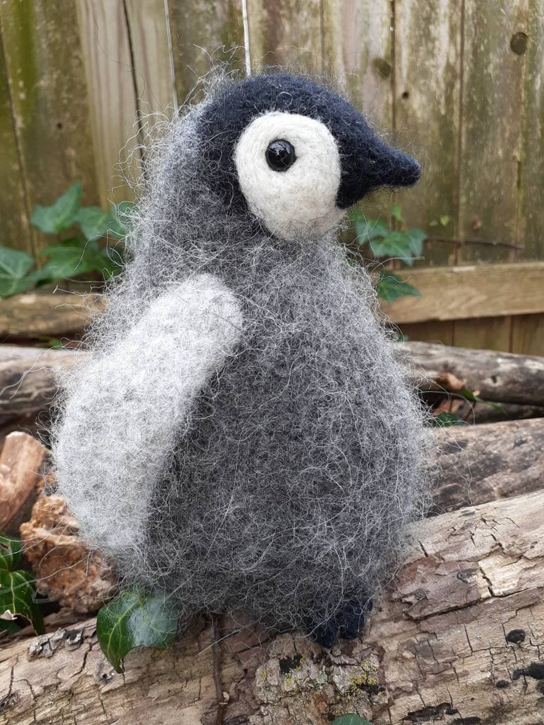 Penguin Chick Plush, Emperor Penguin Stuffed Animal - Etsy