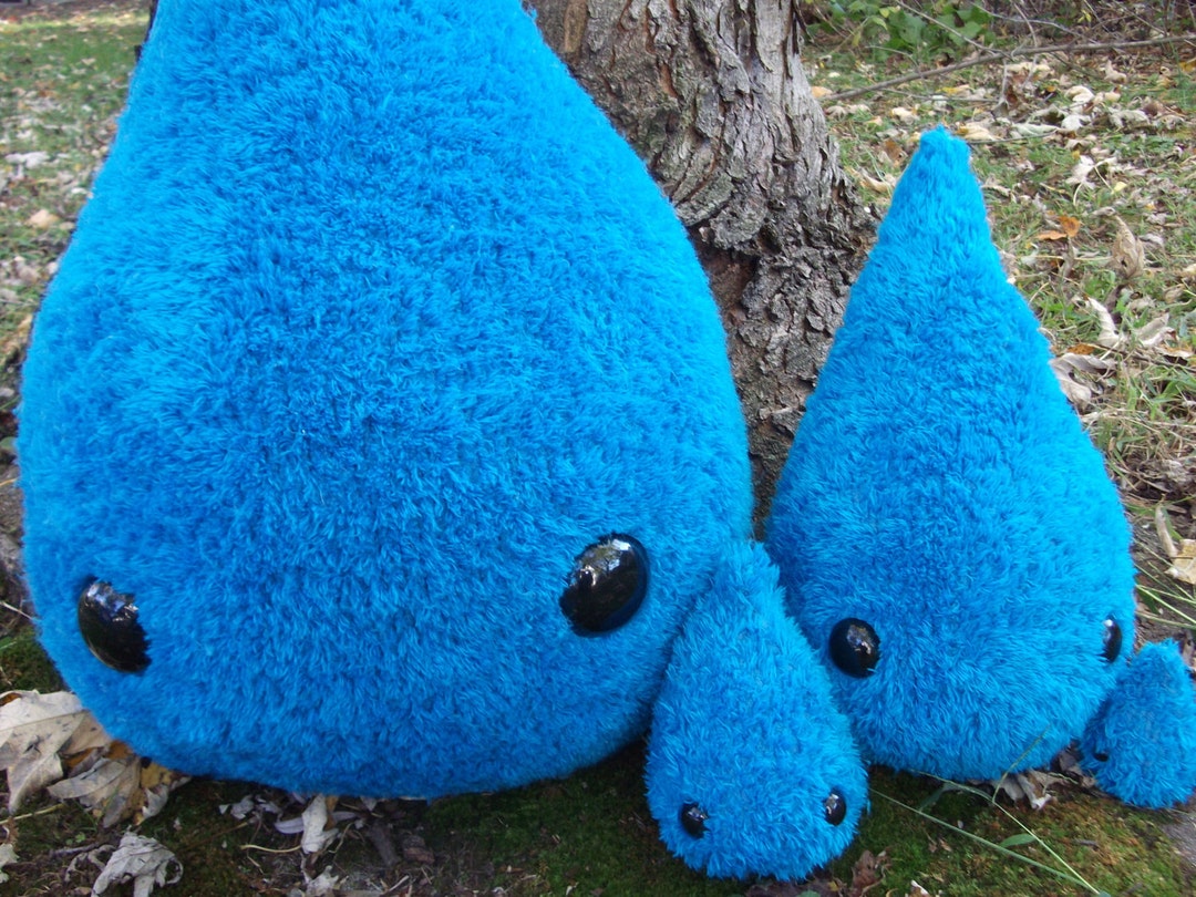 Water Droplet Plush, Stuffed Raindrop, Large Teardrop - Etsy