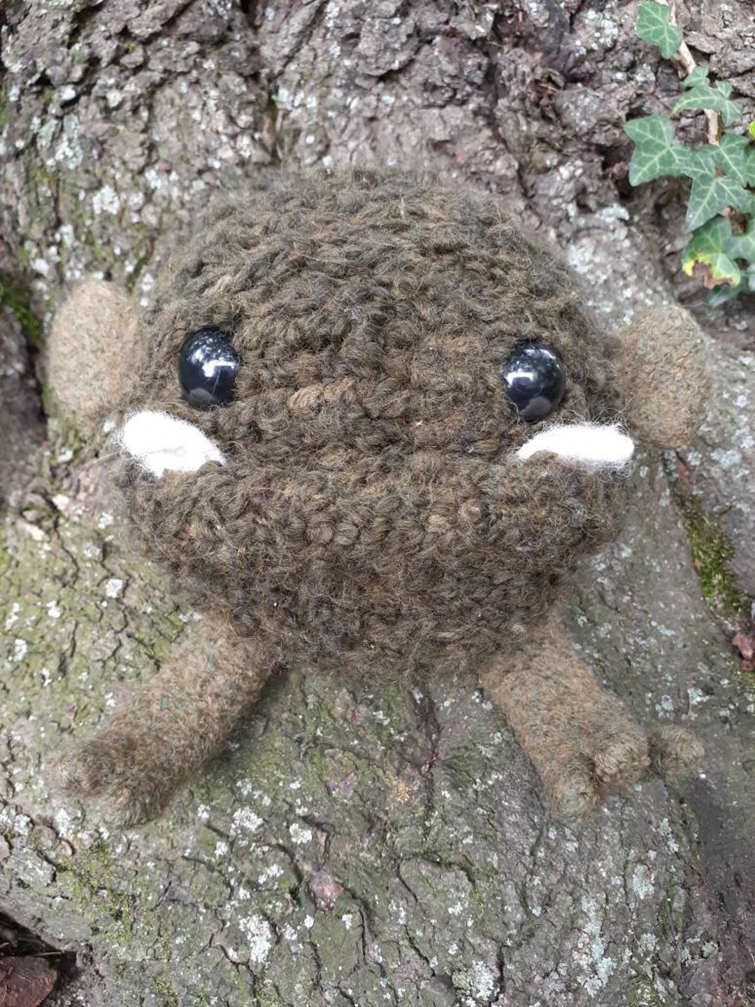 Swamp Monster Plush, Custom Color Stuffed Animal, Hand Knit and Felted ...