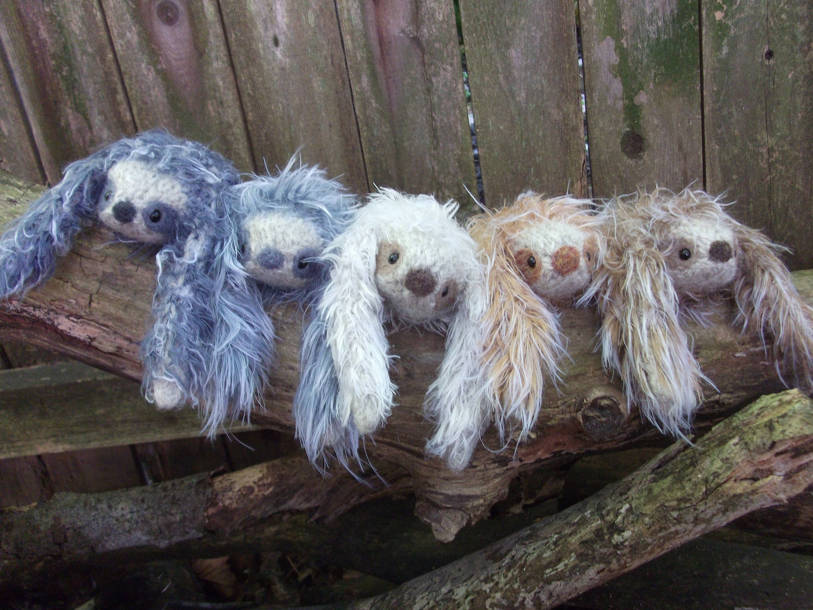 Sloth Stuffed Animal Plush Mama and Baby - Etsy