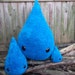 Water Droplet Plush, Stuffed Raindrop, Large Teardrop - Etsy