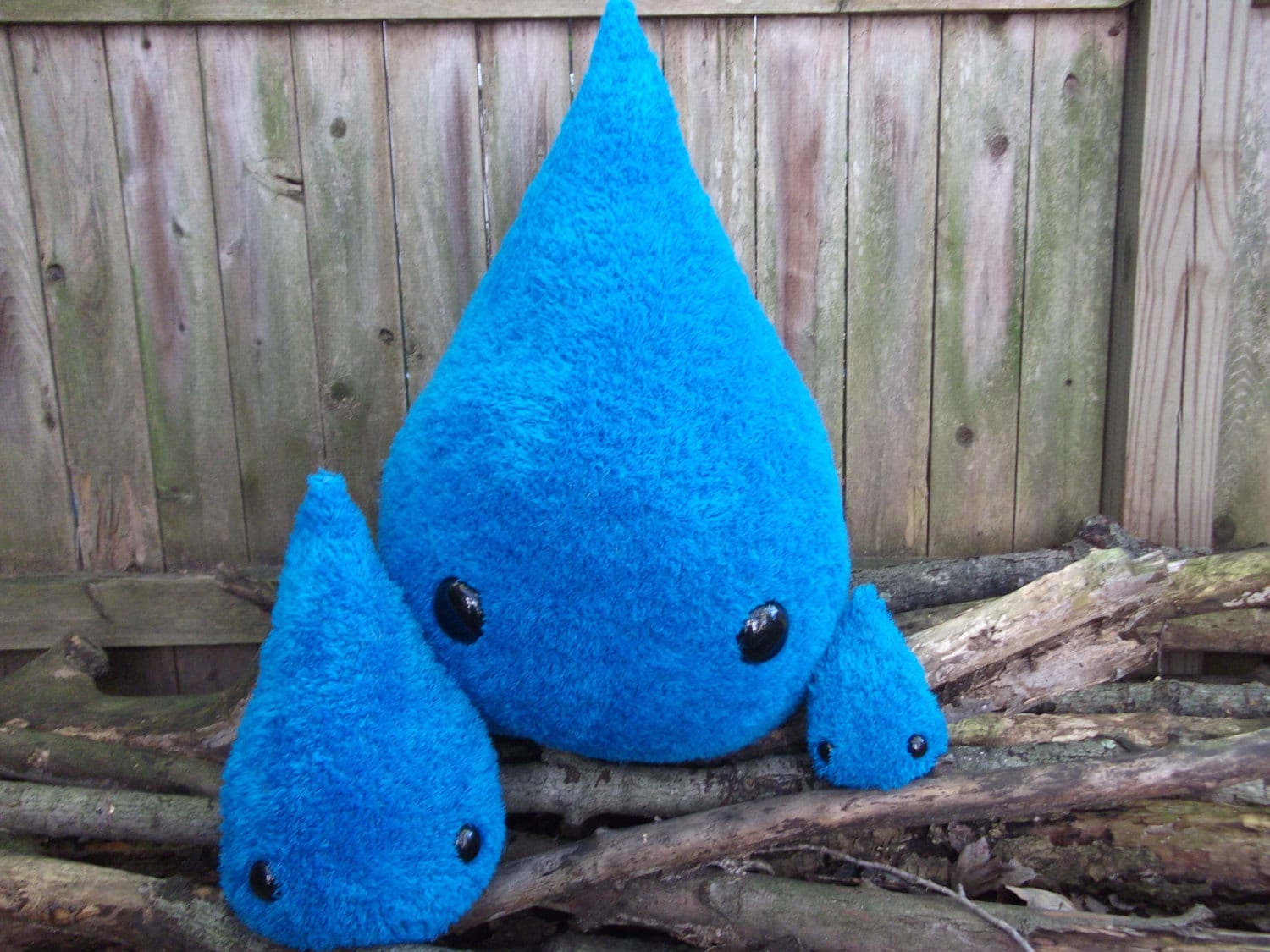 Water Droplet Plush Stuffed Raindrop Large Teardrop - Etsy
