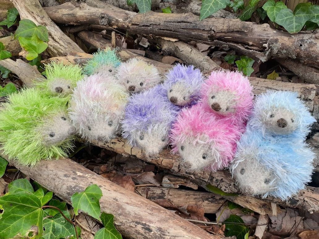 Hedgehog Stuffed Animal, Pastel Plush Sample Sale - Etsy