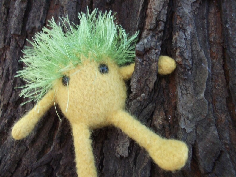 Monster Plush Yellow - Etsy