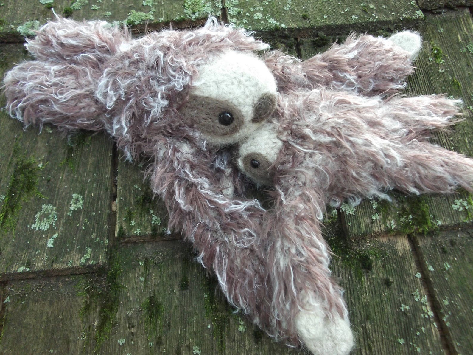 Sloth Stuffed Animal Mama and Baby Plush | Etsy