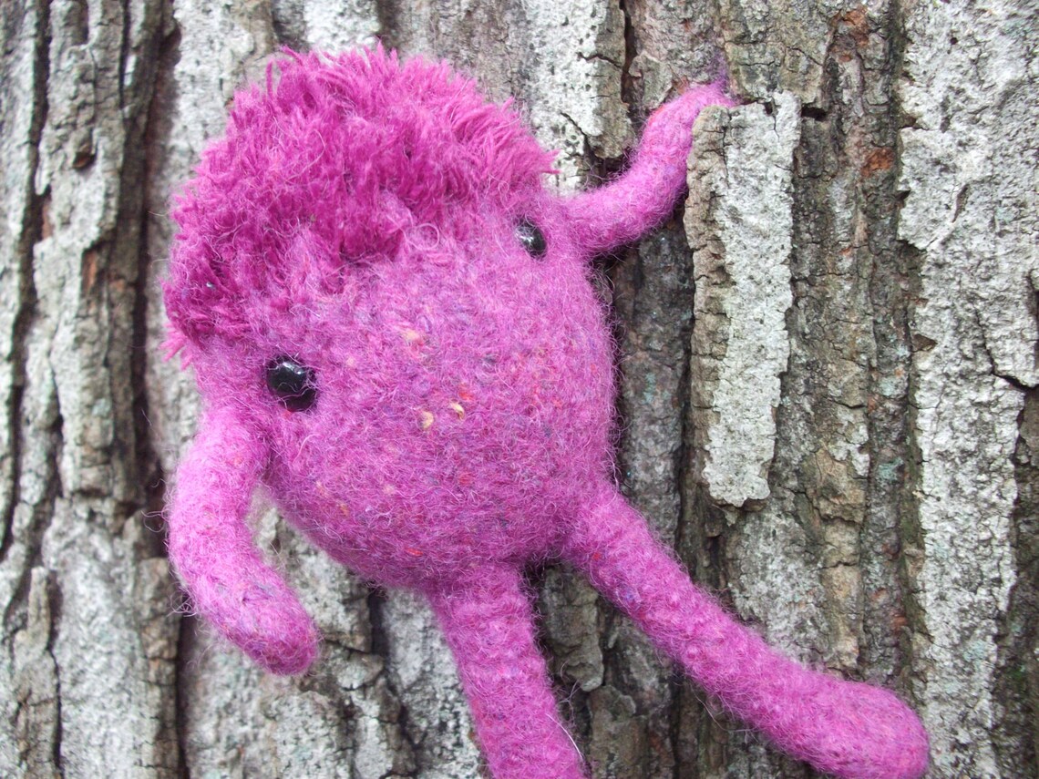 Monster Plush Purple - Etsy