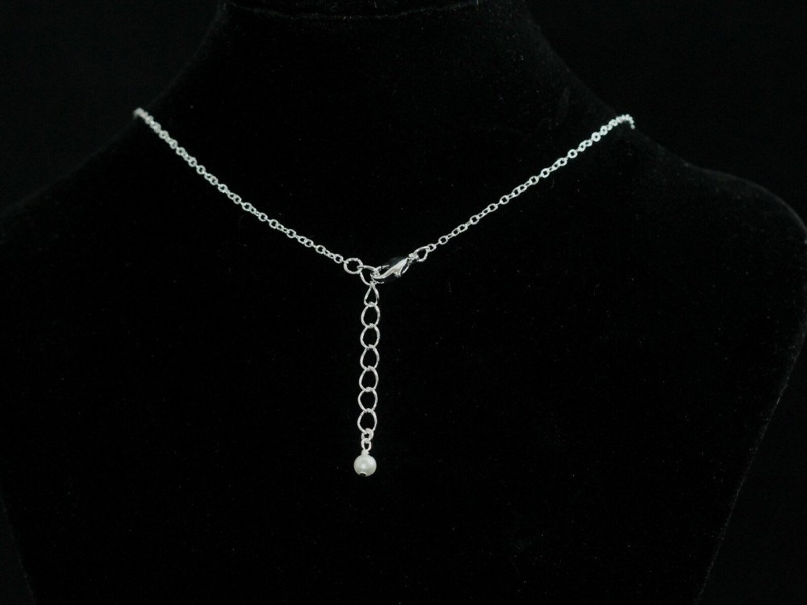 Y Drop Bridal Necklace Rhinestone Pearl Necklace Swarovski - Etsy