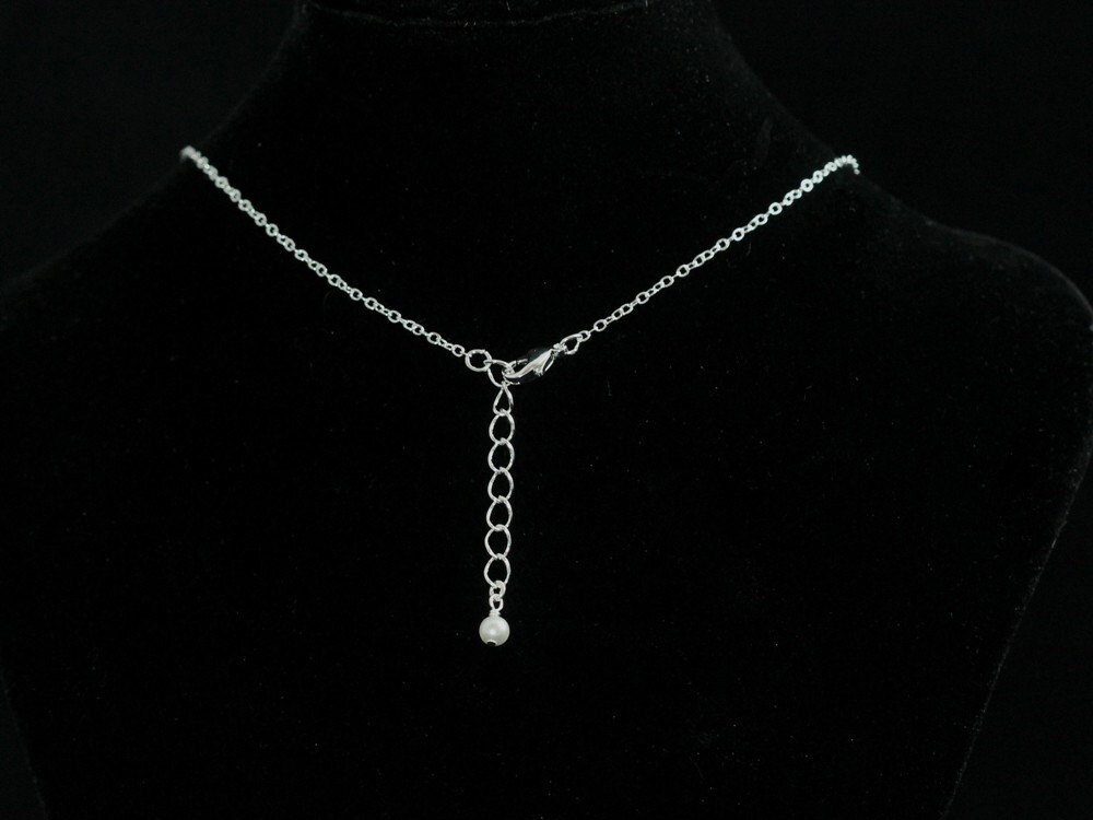 Y Drop Bridal Necklace Rhinestone Pearl Necklace Swarovski - Etsy