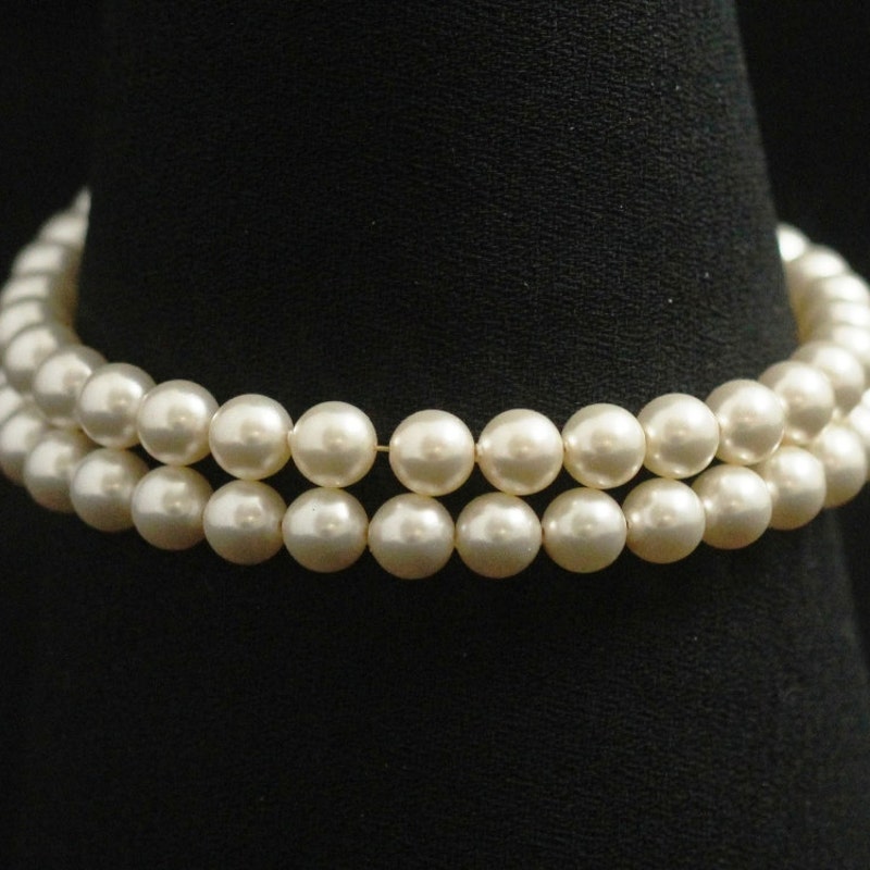 Double Strand Pearls - Etsy