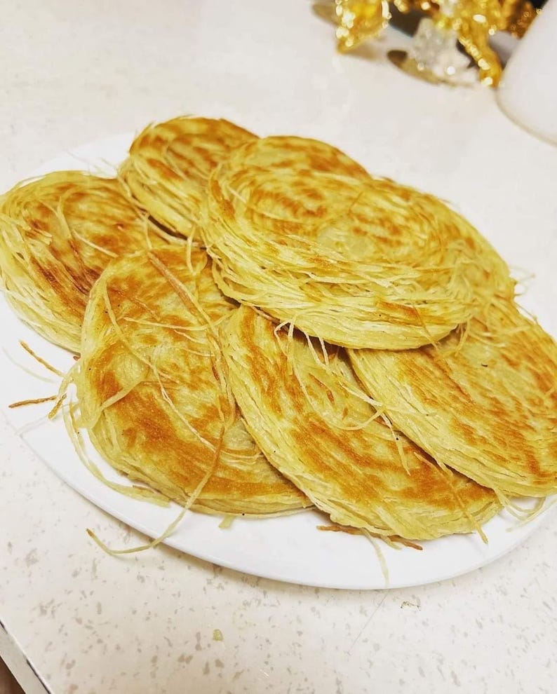 Moroccan Bread, Reziza, Maloui, Msemen. - Etsy
