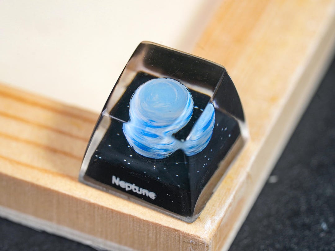 Handmade Neptune Planet Keycap Set, Solar System Universe Galaxy ...