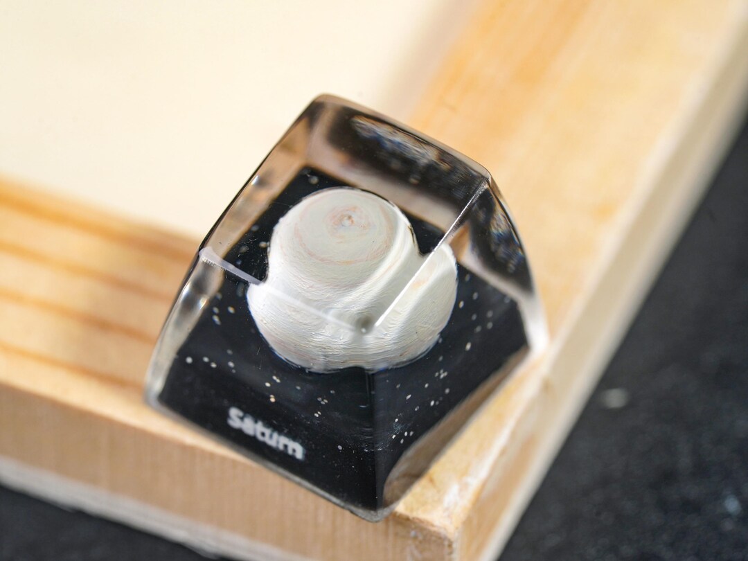 Handmade Saturn Planet Keycap Set, Solar System Universe Galaxy Keycaps ...