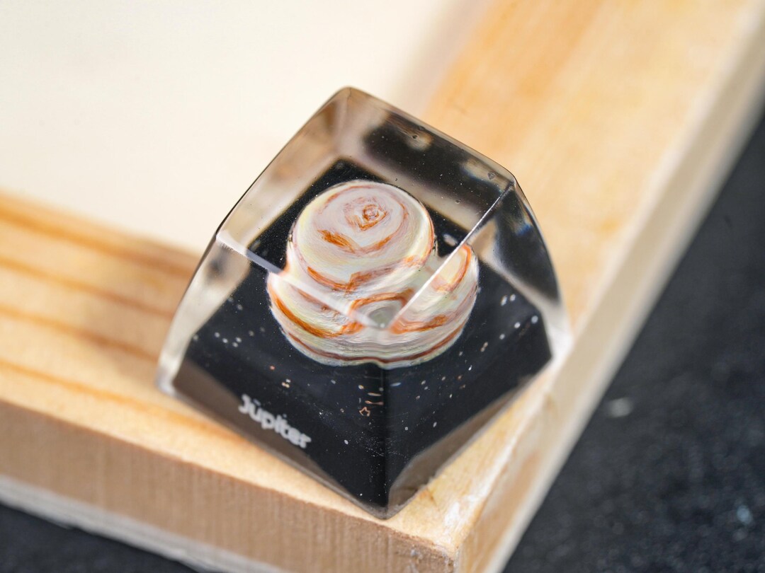 Handmade Jupiter Planet Keycap Set, Solar System Universe Galaxy ...