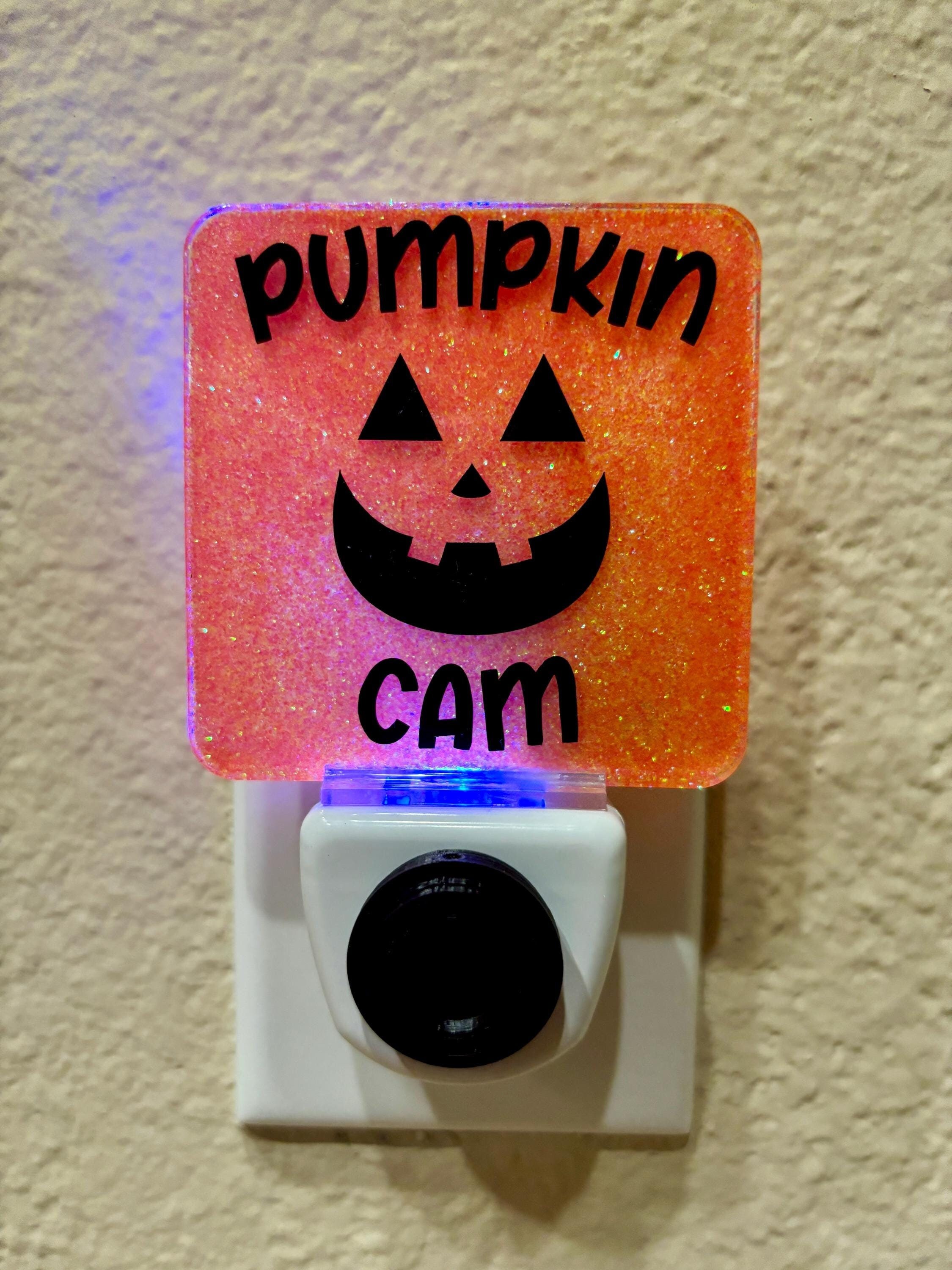 Halloween Night Light Pumpkin Cam or Ghost Cam Trick-or-treat Décor - Etsy