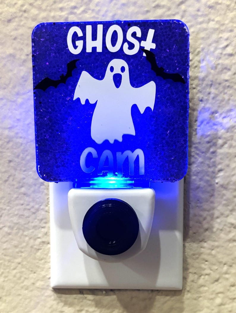 Halloween Night Light Pumpkin Cam or Ghost Cam Trick-or-treat Décor - Etsy