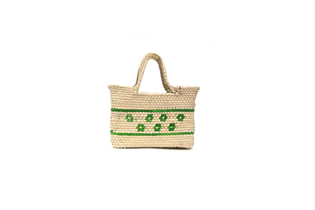 Palma Collection - Canasta Mini Flores | Handwoven Basket Bag ...