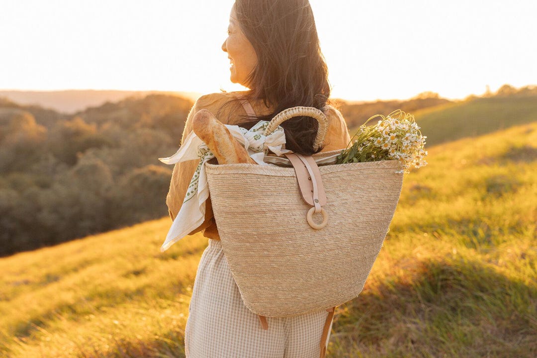 Mercado Collection - Backpack Canasta | Handwoven Basket Backpack ...