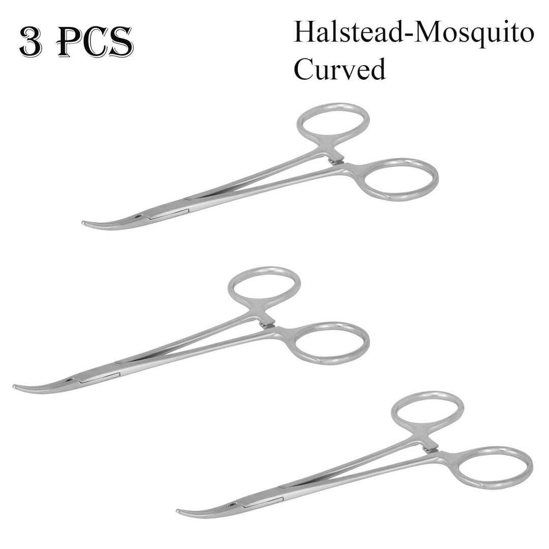 Premium Halstead Mosquito Artery Forceps: Curved, 12.5cm (5 ...