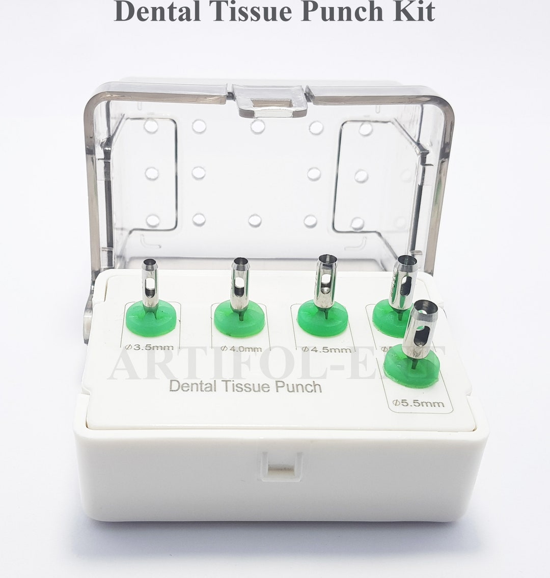 Implant Dental Tissue Punch Kit 5 Pcs Set for Implantation Surgery With ...