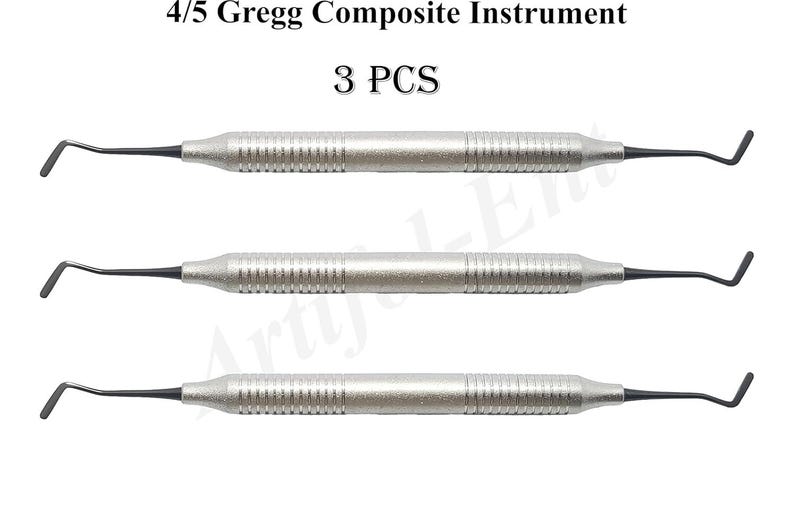 4/5 Gregg Composite Plastic Filling Instrument Double End Black Color ...