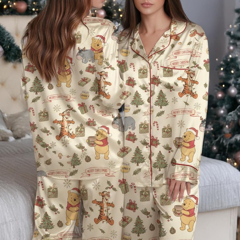 Winnie the Pooh Adult Pajamas - Etsy