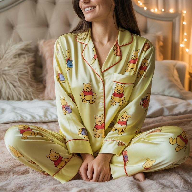 Winnie the Pooh Adult Pajamas - Etsy