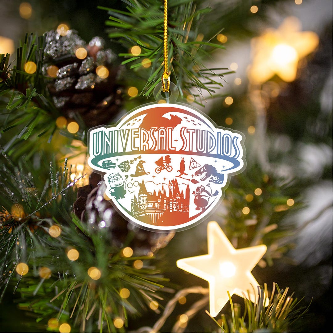 Universal Studio Christmas Ornament, Universal Orlando Ornament ...