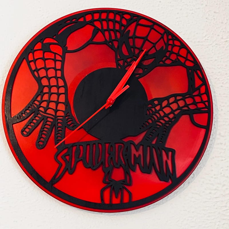 Spiderman Clocks - Etsy