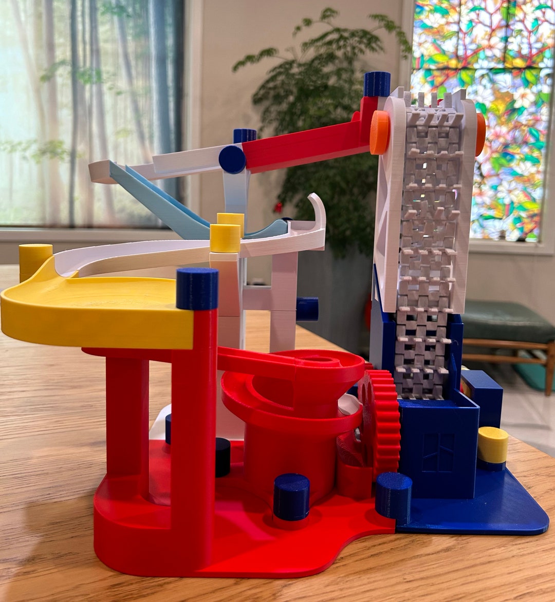 3D Printed Marble Run - USB Powered - Easy to Assemble - Etsy