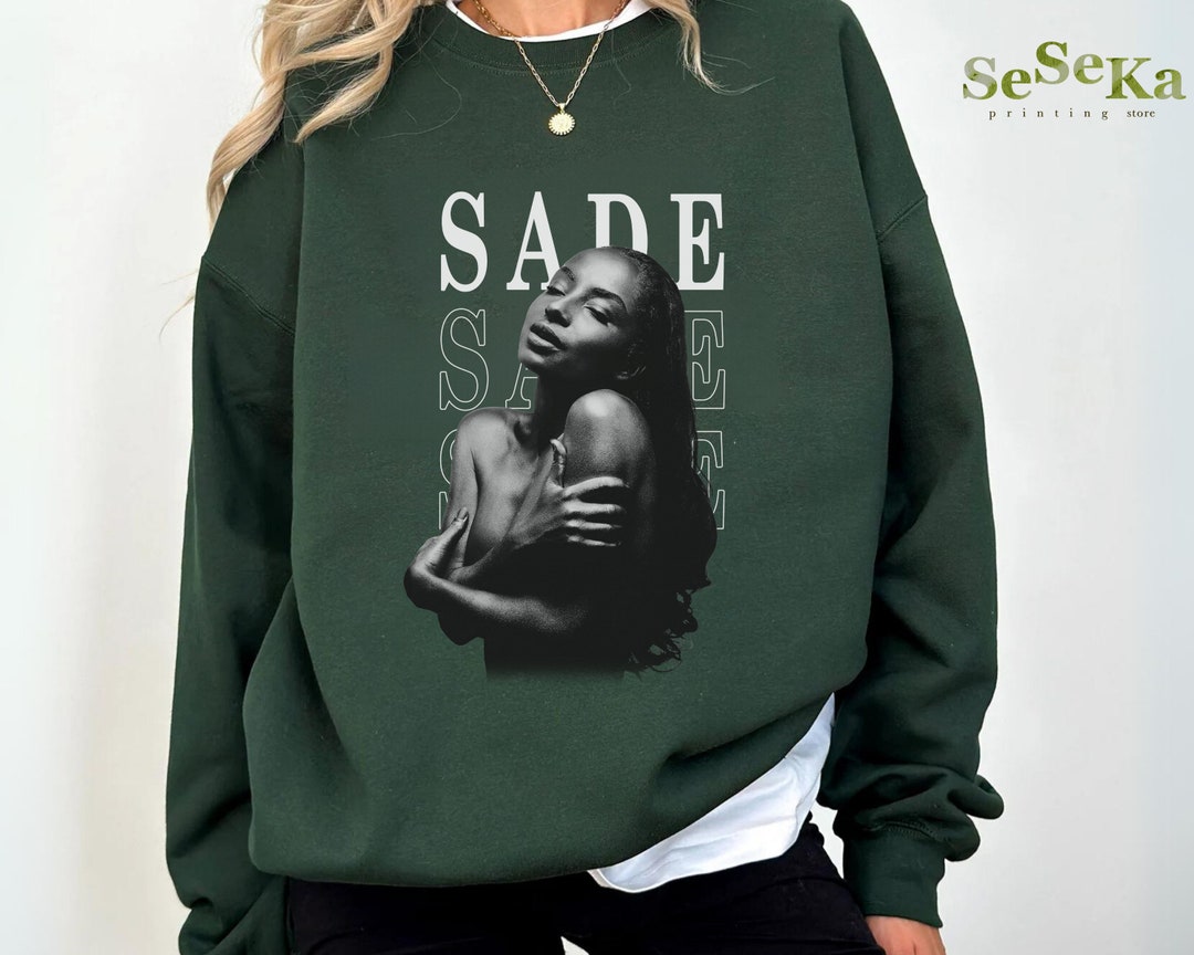 Sade Sweatshirt, Sade Adu, Pop Music Inspired Crewneck Sweatshirt ...