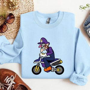 Mario Kart Character Sweatshirt, Super Mario Sweatshirt, Super Mario ...