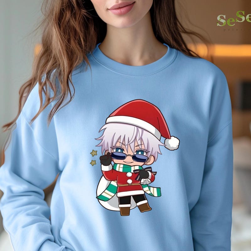 Christmas Gojo - Etsy