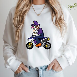 Mario Kart Character Sweatshirt, Super Mario Sweatshirt, Super Mario ...