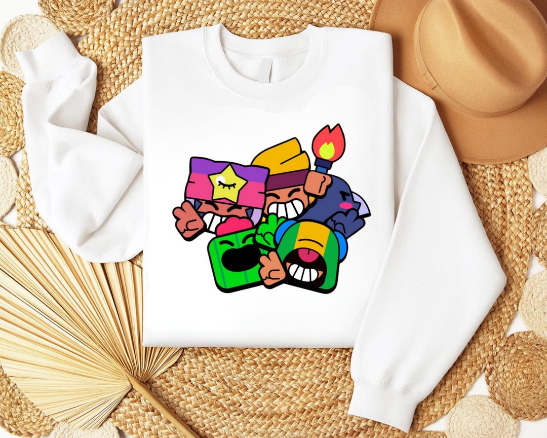 Brawl Stars Sweatshirt, Brawl Stars Hoodie, Crewneck, Brawl Stars ...