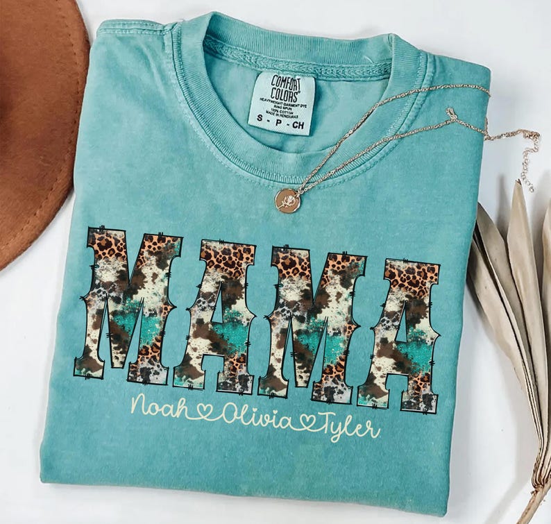 Western Mama Shirt Comfort Colors, Vintage Mama Shirt, Mom Graphic Tees ...