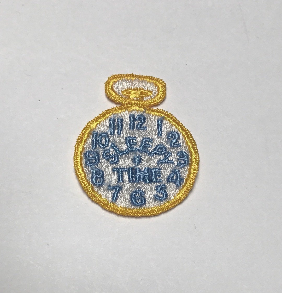 Sleepy Time Patch Embroidered Patch Vintage 1980s Tiny Patch Emblem - Etsy