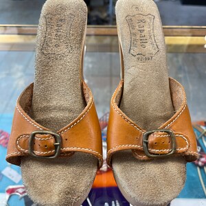 Rapallo Heels Vintage 1970s Shoes Brown High Heel Sandals Size 5 - Etsy