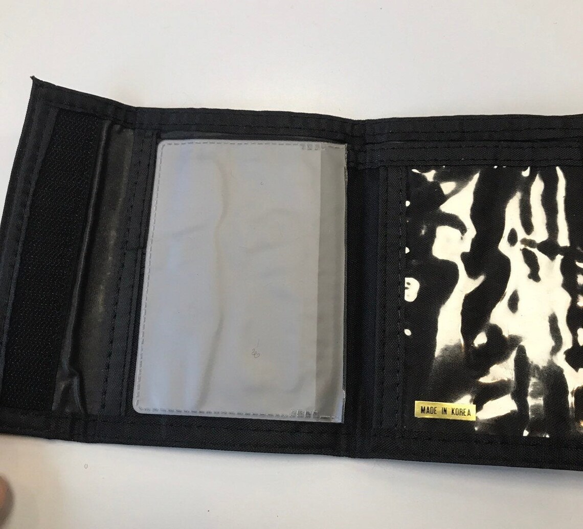 Def Leppard Nylon Wallet Vintage 80s Wallet 1980s Fabric | Etsy