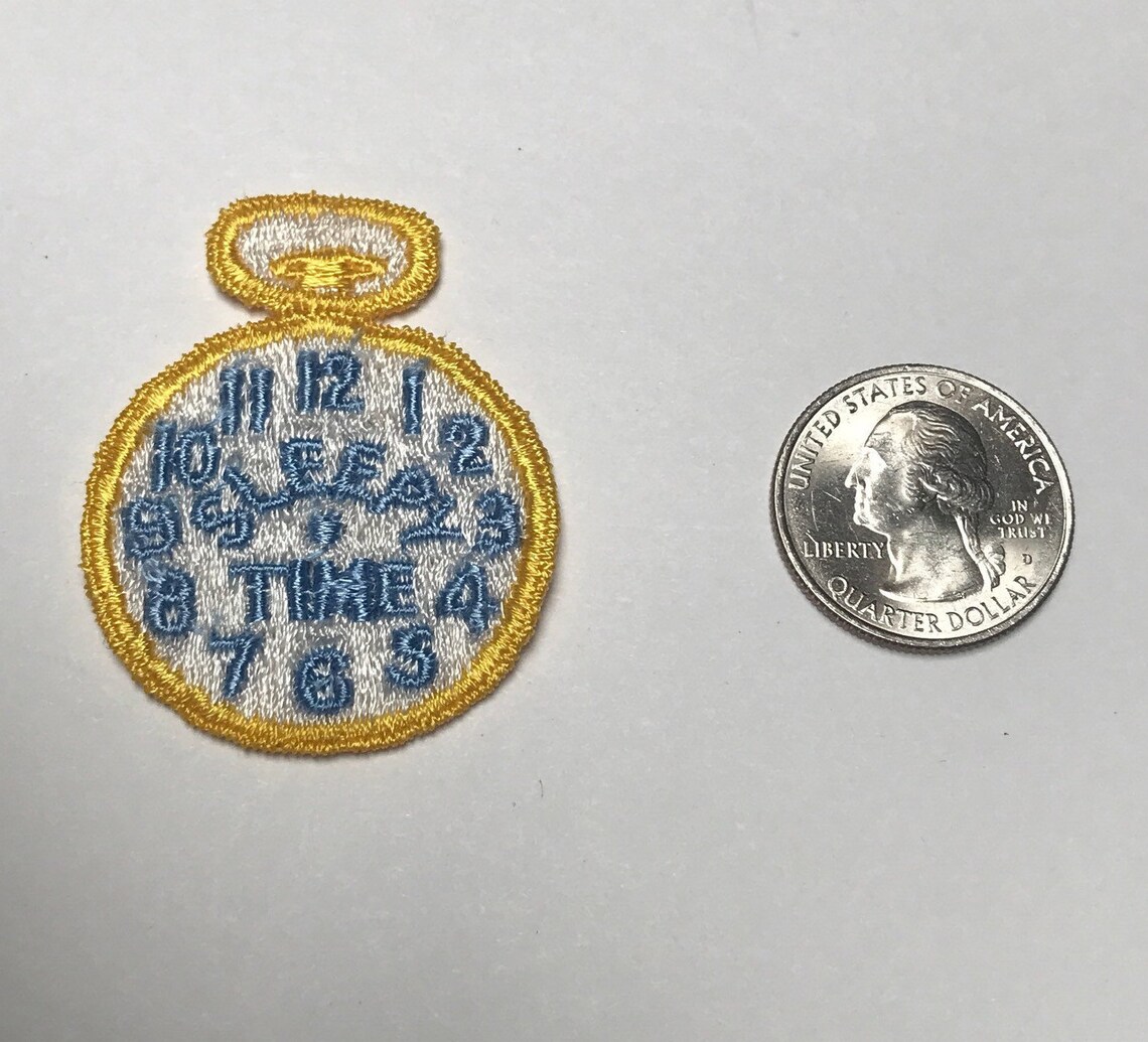 Sleepy Time Patch Embroidered Patch Vintage 1980s Tiny Patch | Etsy