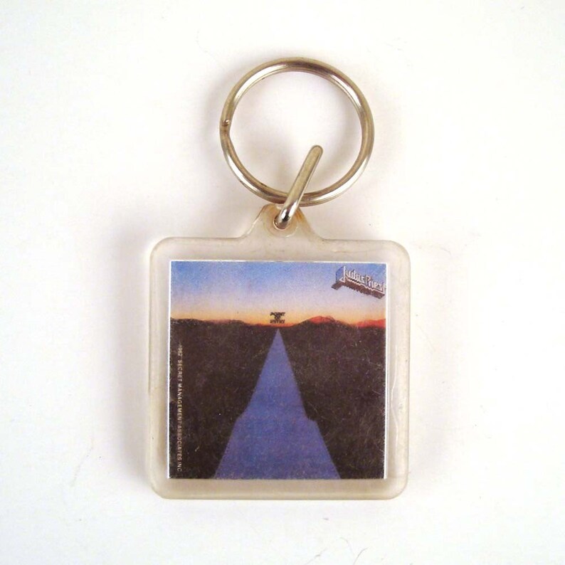 Keychain Vintage 1982 Judas Priest Point of Entry Plastic Key - Etsy