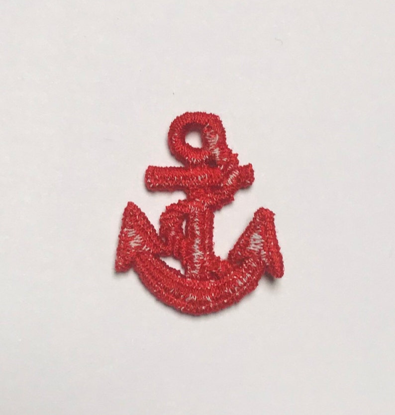 Small Anchor Patch Embroidered Patch Vintage 1980s Red Sew on - Etsy 日本