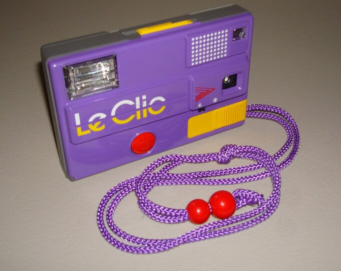 Vintage 1980s Le Clic Camera Purple - Etsy
