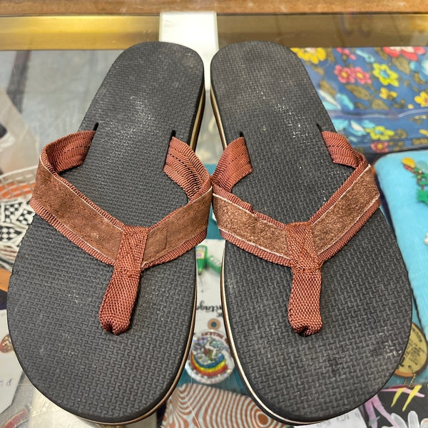 Vintage Flip Flops - Etsy