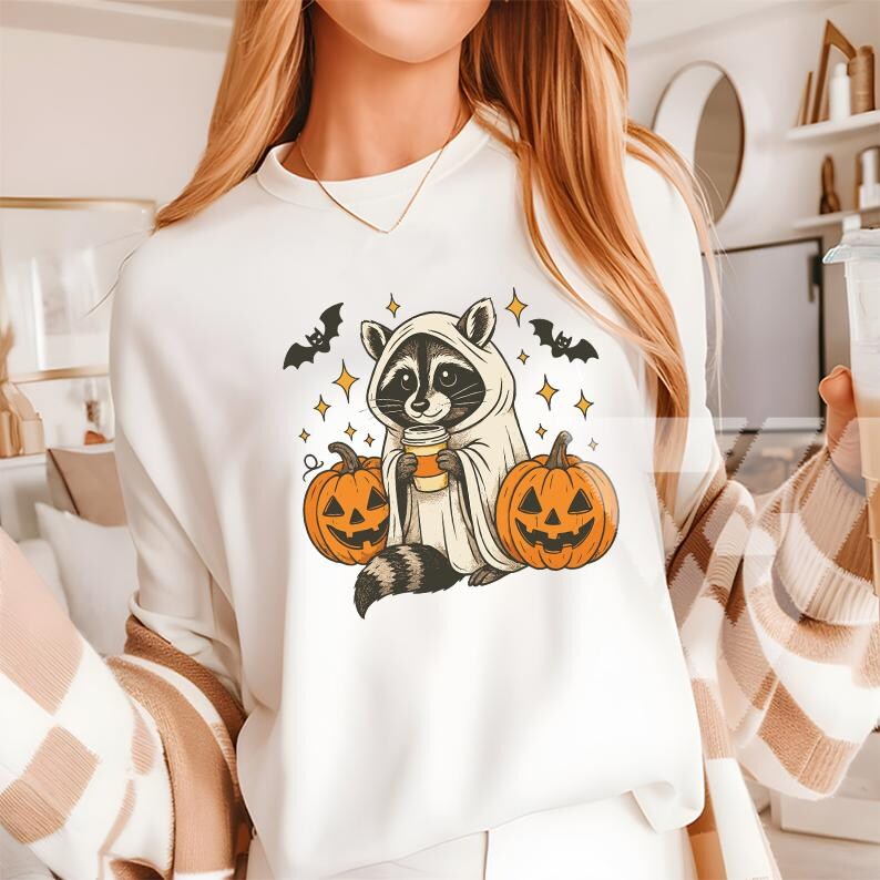 Ghost Raccoon Png , Halloween Raccoon Png, Cute Raccoon Ghost Png ...