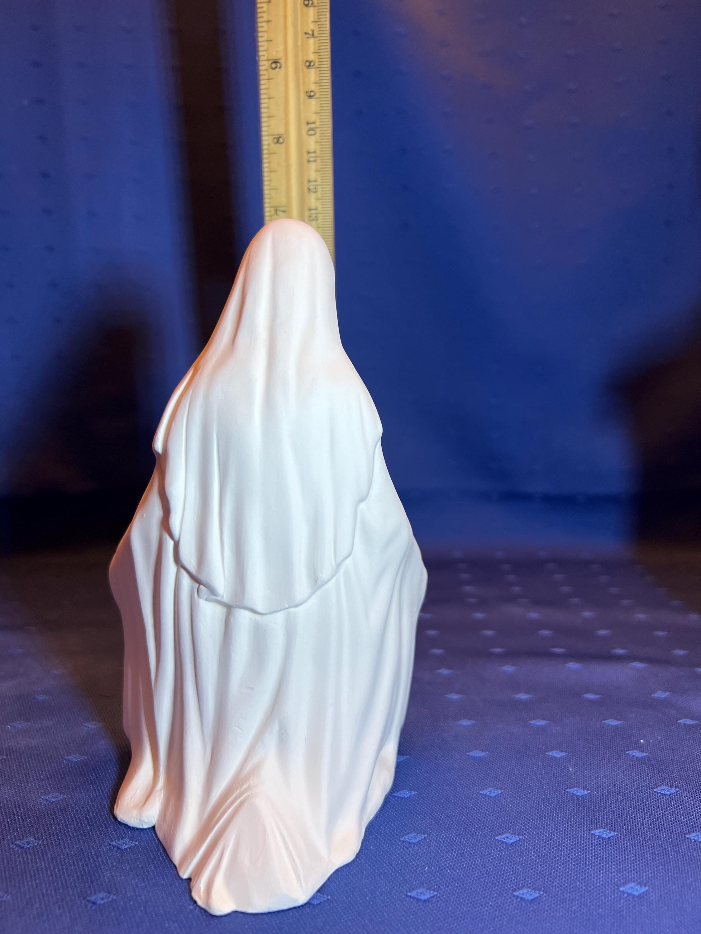 Large Nativity 14 Pc Ceramic Bisque 170.00 - Etsy