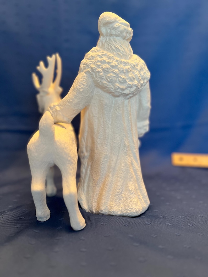 Barbarian Santa With Reindeer - Etsy