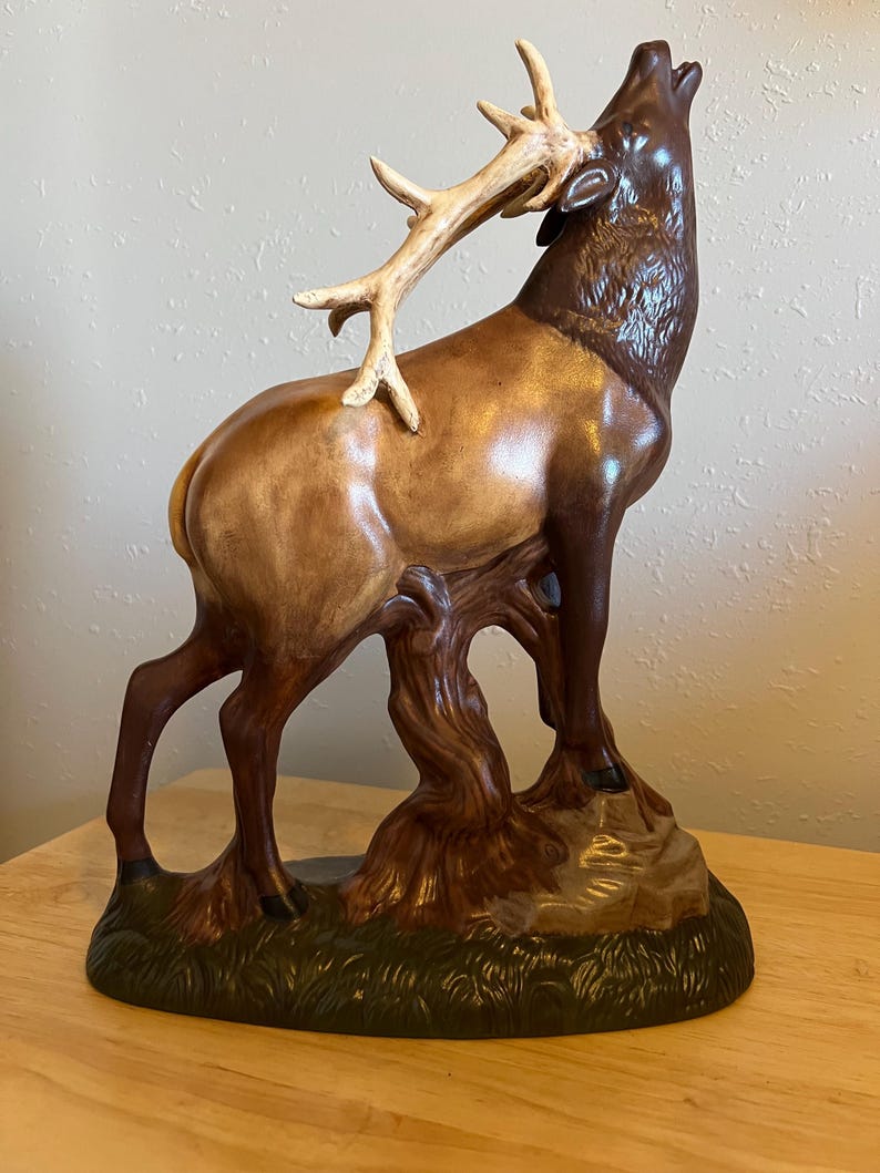 Realistic Elk Figurine: Hunter Gift, Ready to Paint or Finished - Etsy