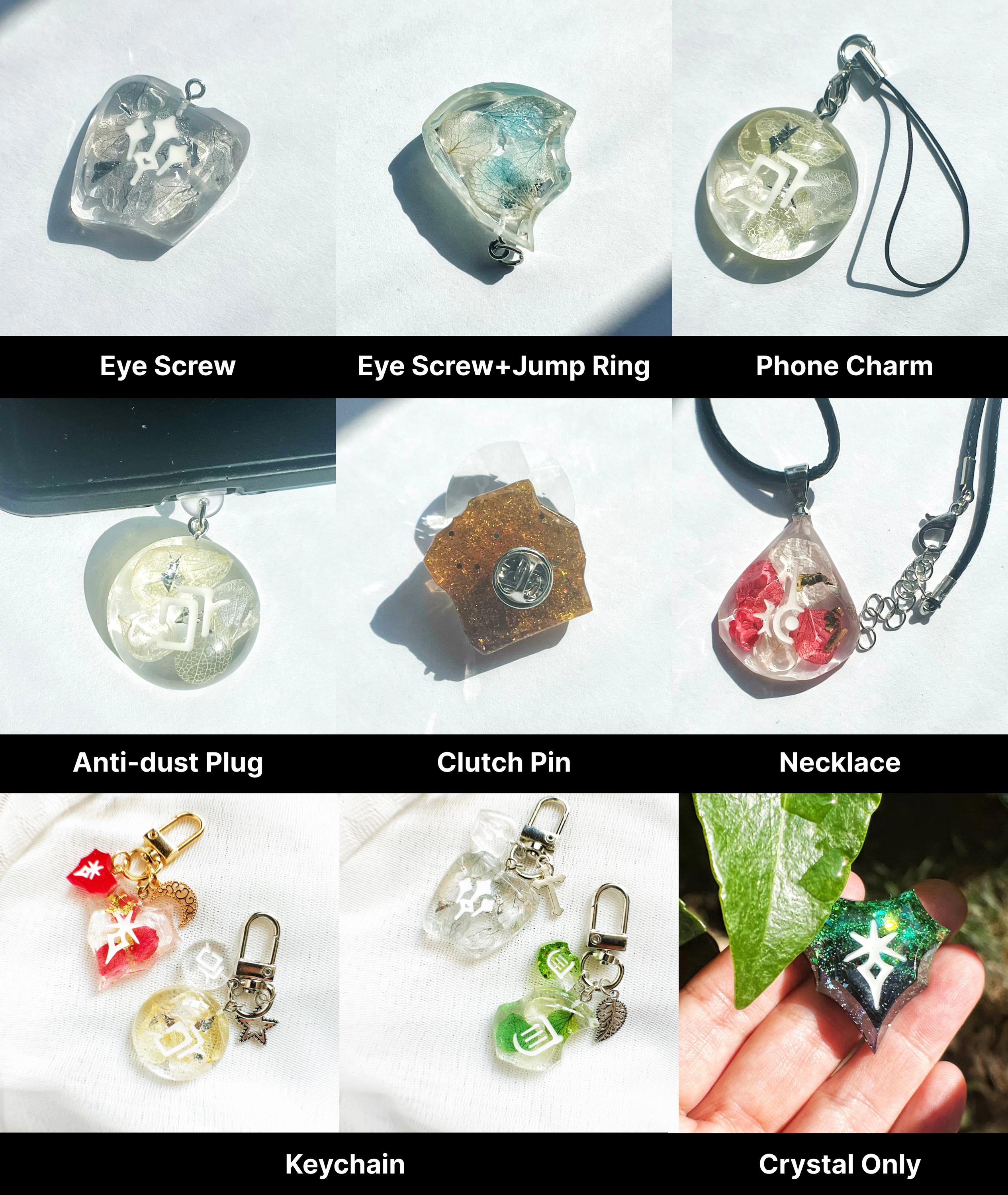 Final Fantasy XIV Handmade Azem Stone & Ascian Crystals | Glass Paper ...