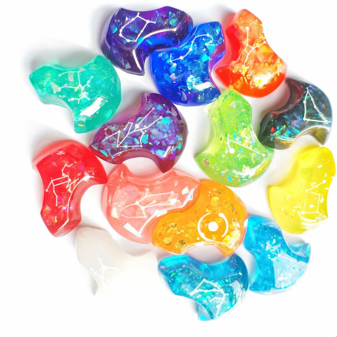 Final Fantasy XIV Handmade Azem Stone & Ascian Crystals | Glass Paper ...